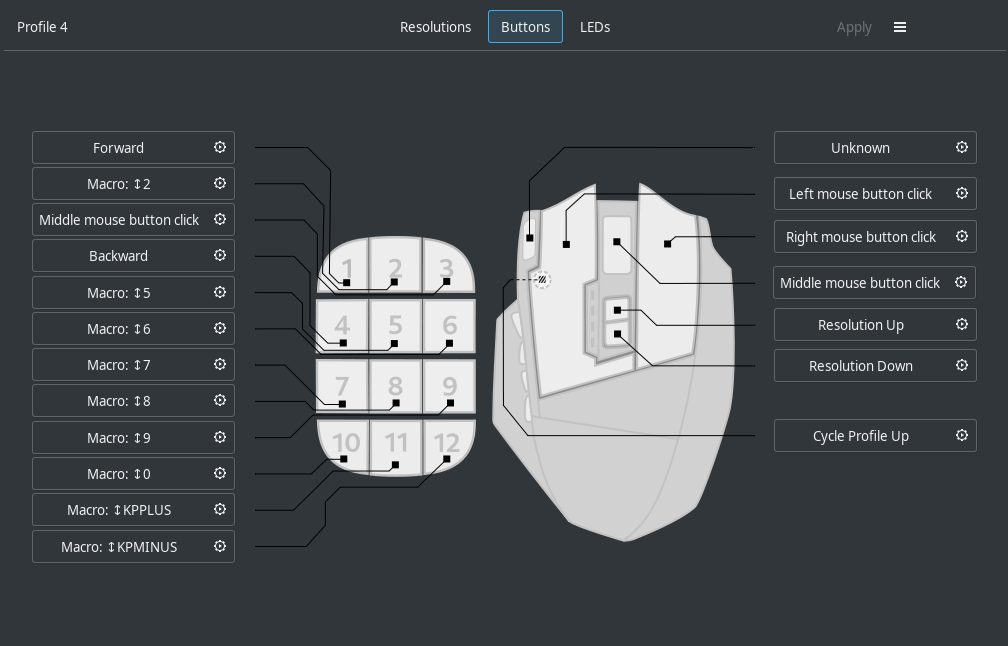 Reverse engineering a mouse configurator